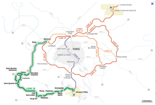 Ligne 18 : la consultation sur le Grand Paris express à Massy