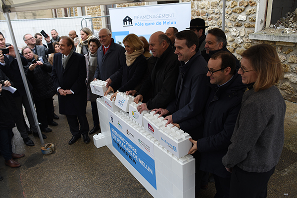 Coup d’envoi pour le réaménagement du pôle gare de Melun