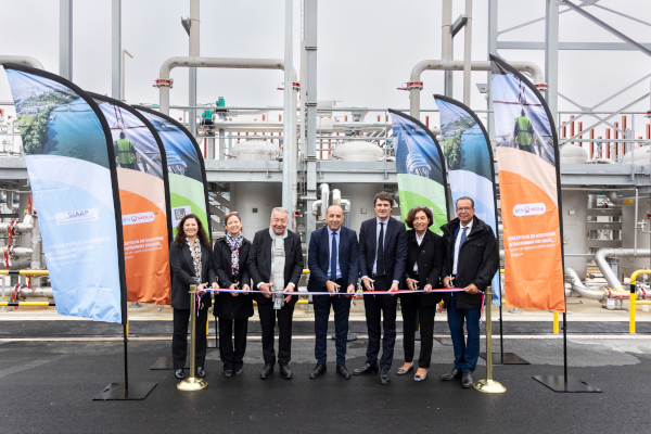 Le Siaap inaugure l’unité de production de biométhane de son usine de ...